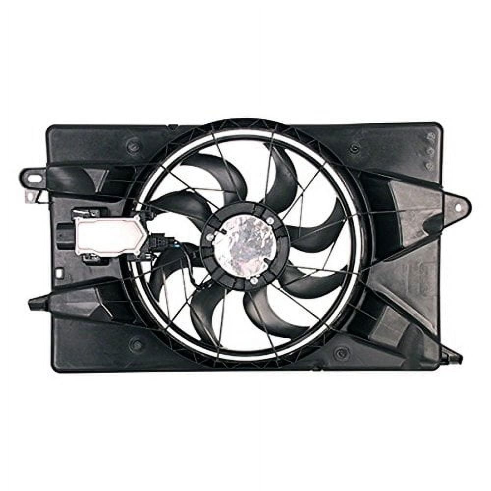 Dual Radiator and Condenser Fan Assembly - Cooling Direct Fit/For ...