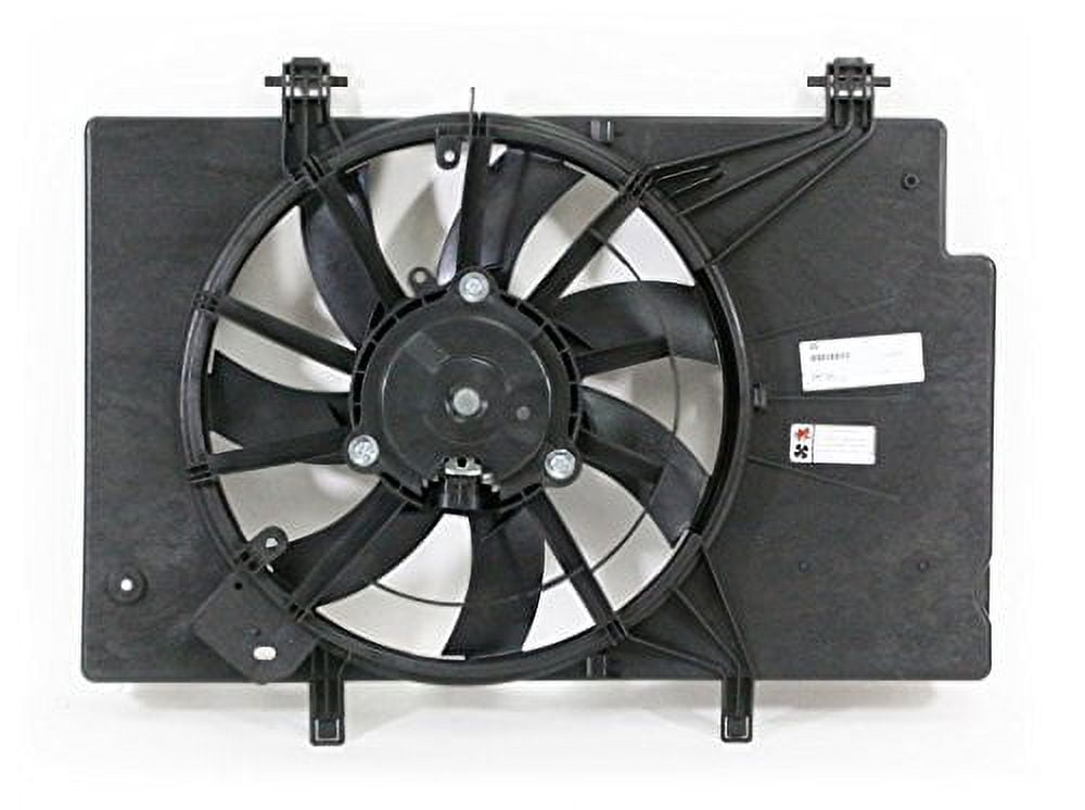 Dual Radiator and Condenser Fan Assembly - Cooling Direct Fit/For ...