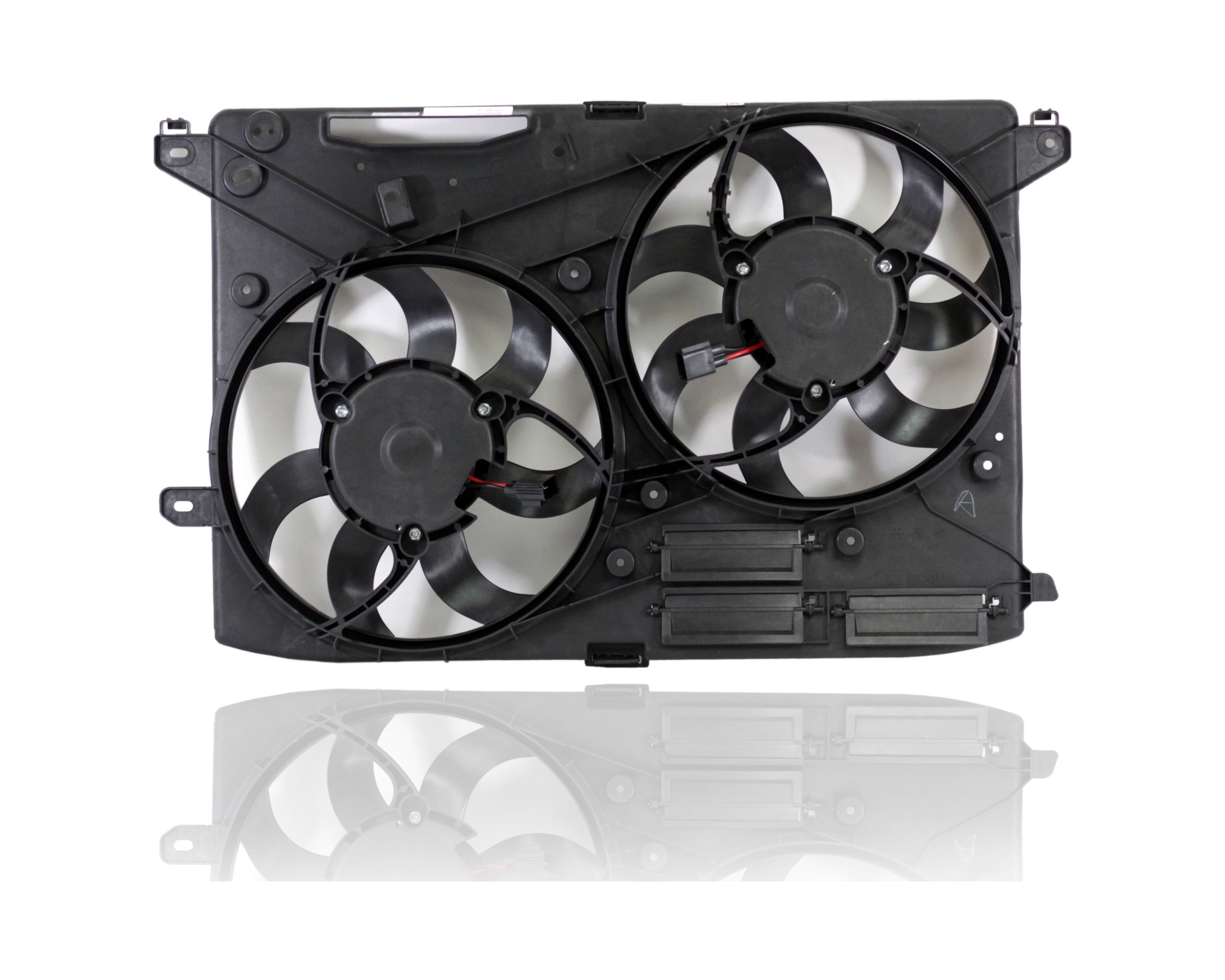 Dual Radiator and Condenser Fan Assembly - Cooling Direct Fit/For ...