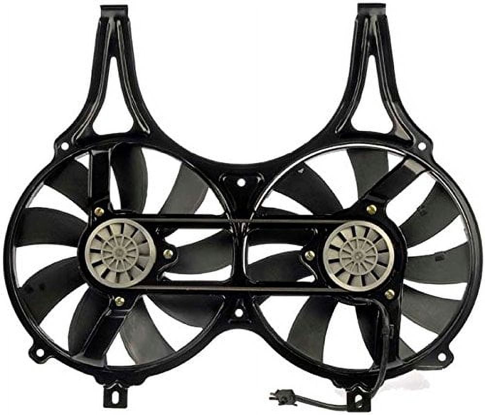 Dual Radiator and Condenser Fan Assembly - Cooling Direct Fit/For ...