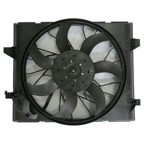 Jeep Grand Wagoneer Dual Radiator And Condenser Fan Assembly