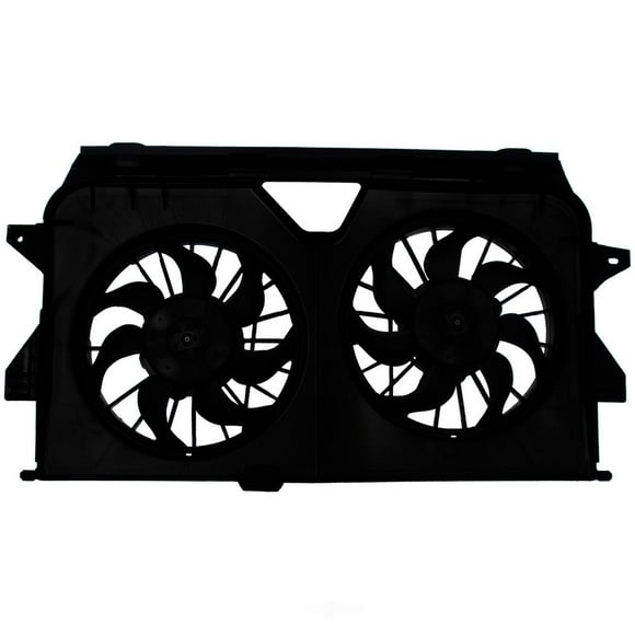 Chrysler Town Country Dual Radiator And Condenser Fan Assembly