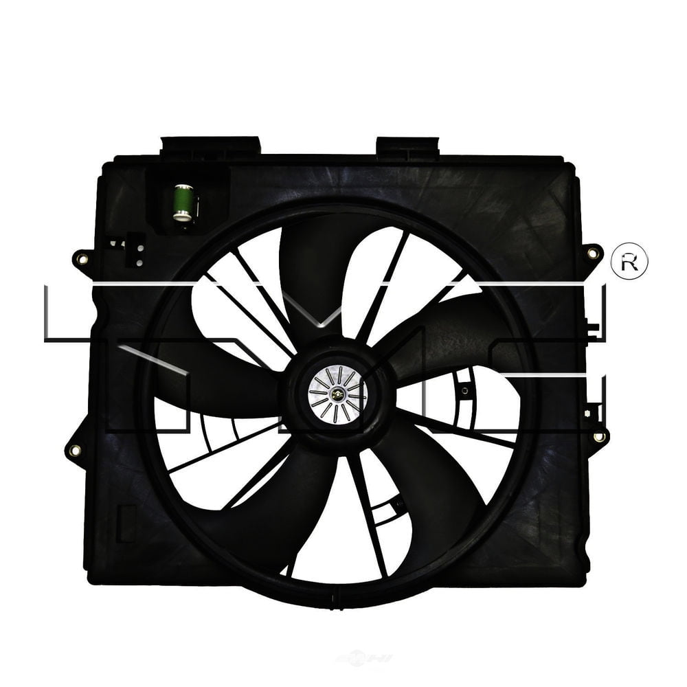 Dual Radiator and Condenser Fan Assembly Fits select: 2009-2015 ...