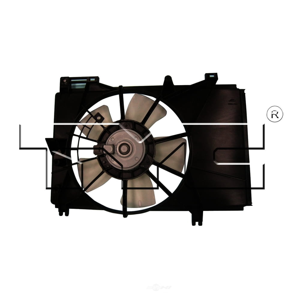 Dual Radiator and Condenser Fan Assembly Fits select: 2011-2014 MAZDA ...