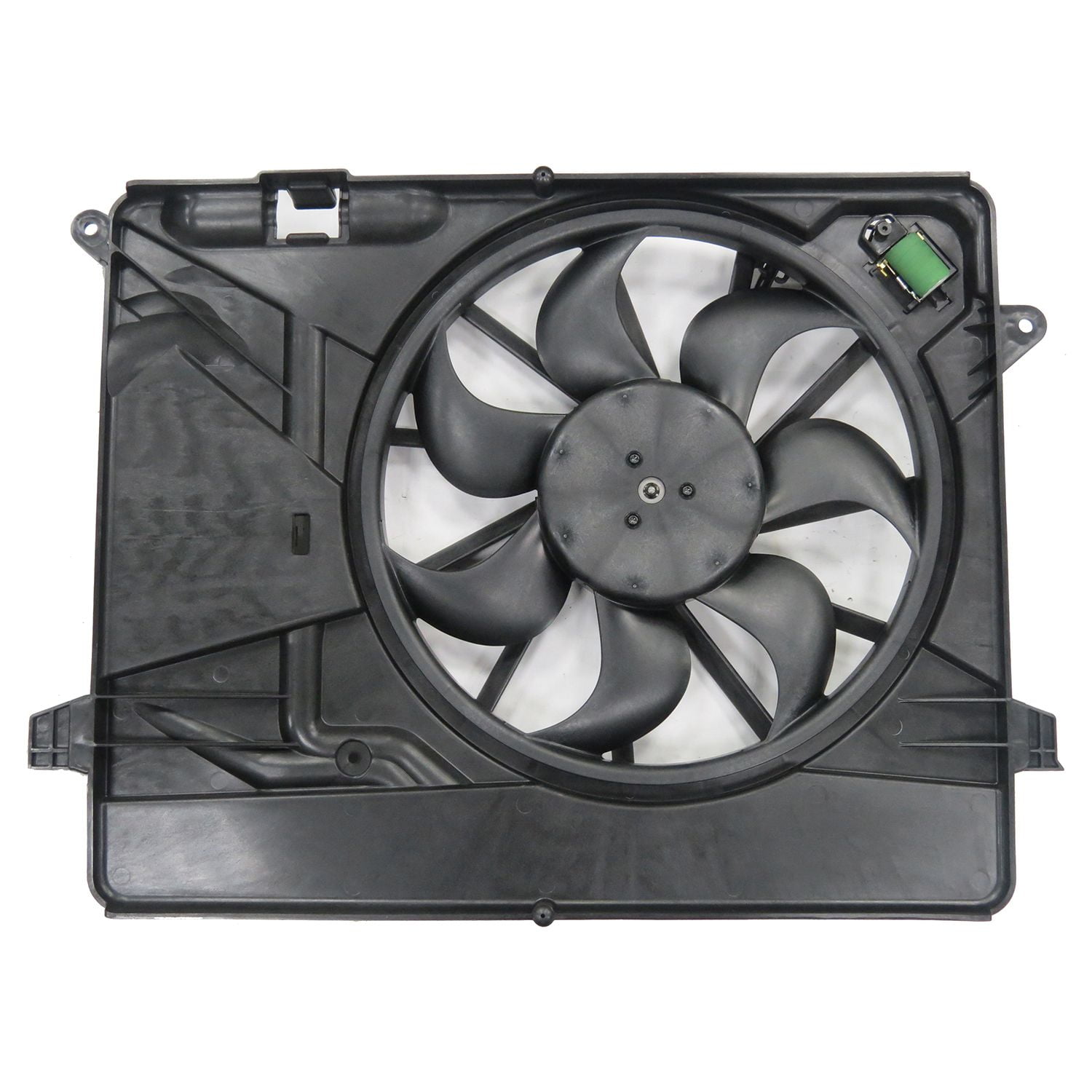 Dual Radiator and Condenser Fan Assembly Fits select: 2015-2019 ...
