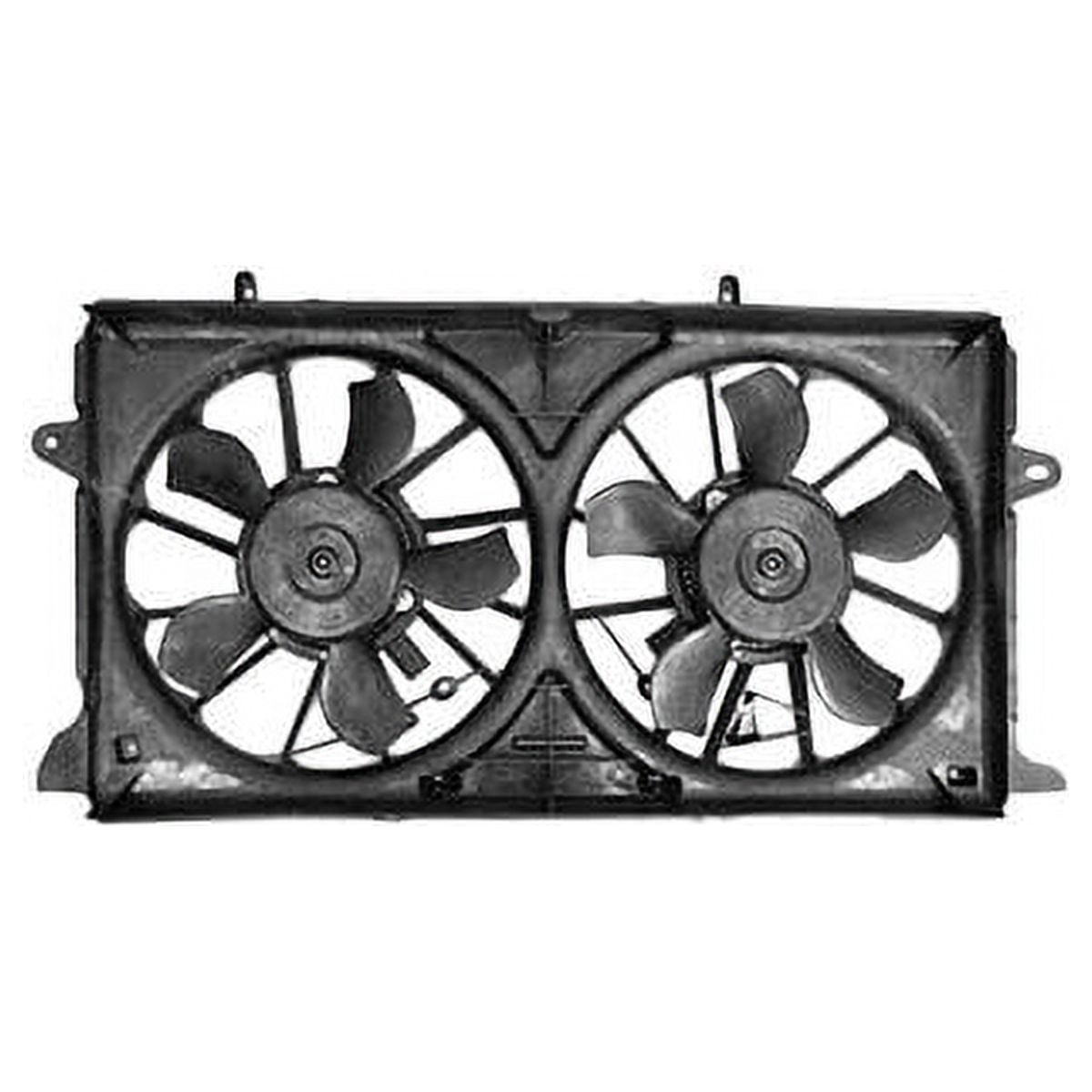 Dual Radiator and Condenser Fan Assembly For Chevy Suburban 2015-2018 ...