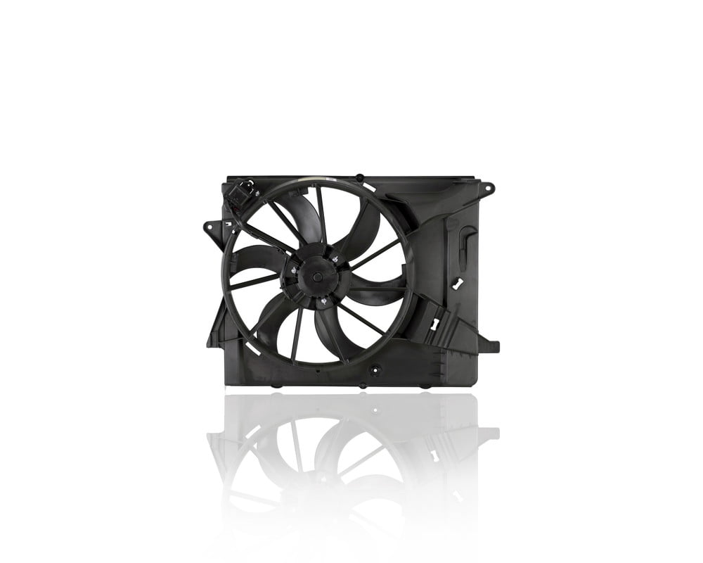 Dual Radiator and Condenser Fan Assembly - Pacific Best Inc. Compatible ...