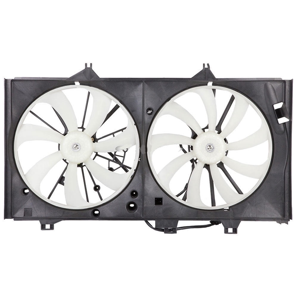 Dual Radiator and Condenser Fan Assembly, Fits 2012-2017 Toyota Camry 3 ...