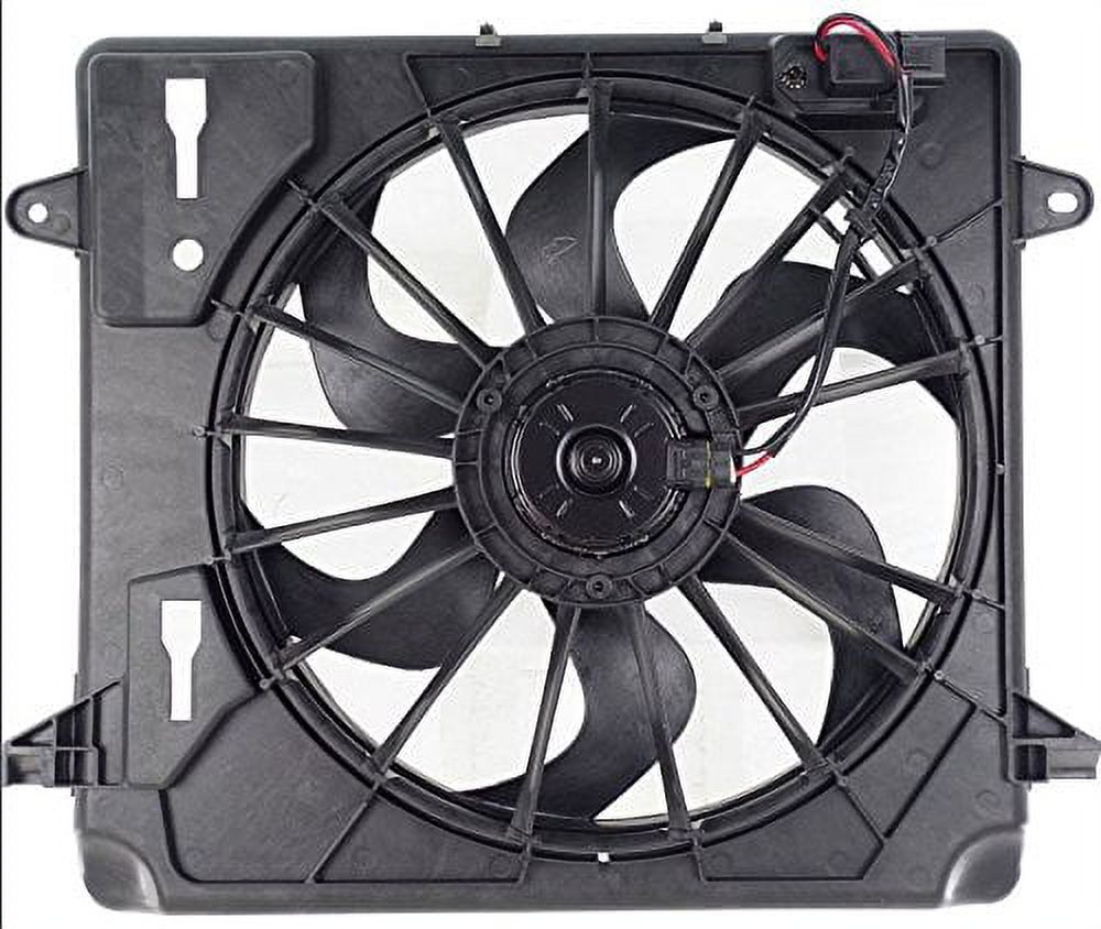 Dual Radiator and Condenser Fan Assembly - Pacific Best Inc. Fit/For ...