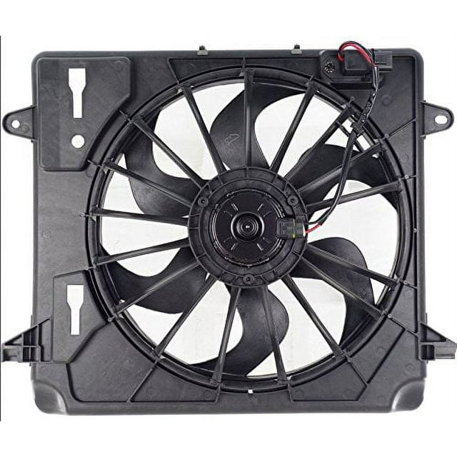 Dual Radiator and Condenser Fan Assembly - Pacific Best Inc. Fit/For ...