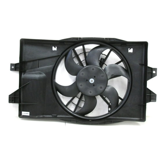 Chrysler Town Country Dual Radiator And Condenser Fan Assembly