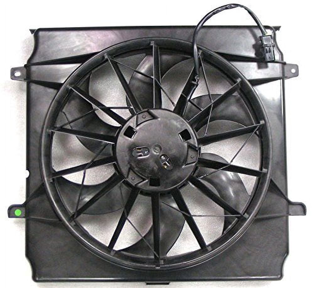 Dual Radiator and Condenser Fan Assembly - Pacific Best Inc. Fit/For ...