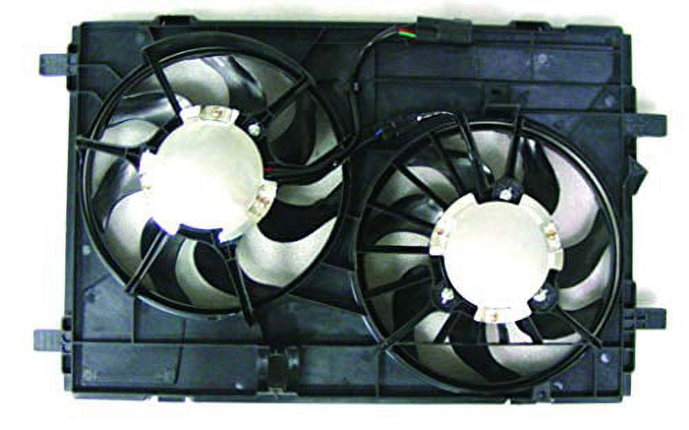 Dual Radiator and Condenser Fan Assembly - Pacific Best Inc. Fit/For ...