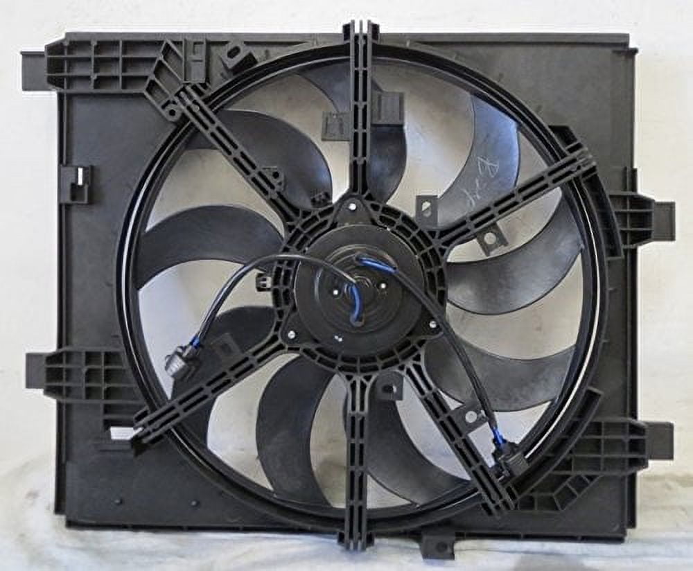 Dual Radiator and Condenser Fan Assembly - Pacific Best Inc. Fit/For ...