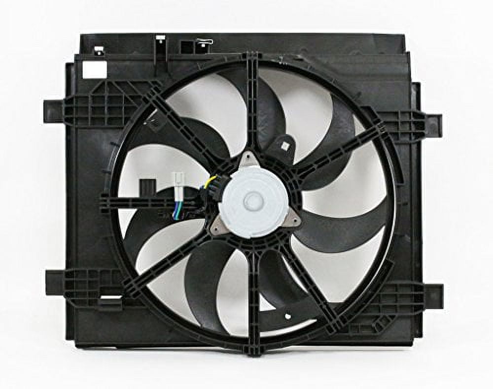 Dual Radiator and Condenser Fan Assembly - Pacific Best Inc. Fit/For ...