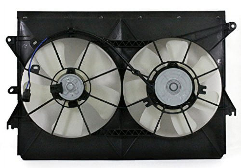 Dual Radiator and Condenser Fan Assembly - Pacific Best Inc. Fit/For ...