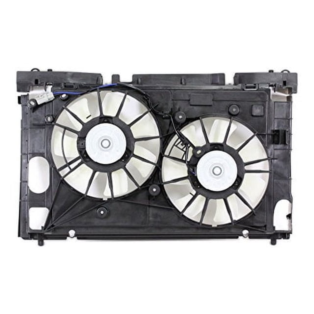 Dual Radiator and Condenser Fan Assembly - Pacific Best Inc. Fit/For ...