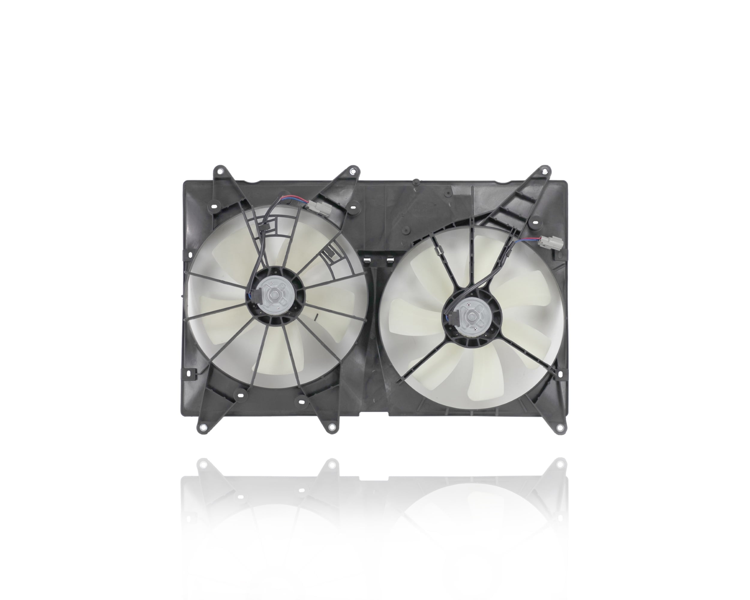Dual Radiator and Condenser Fan Assembly - Pacific Best Inc. Fit/For ...