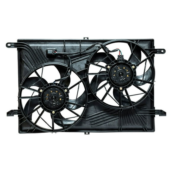 Chevrolet Traverse Dual Radiator And Condenser Fan Assembly
