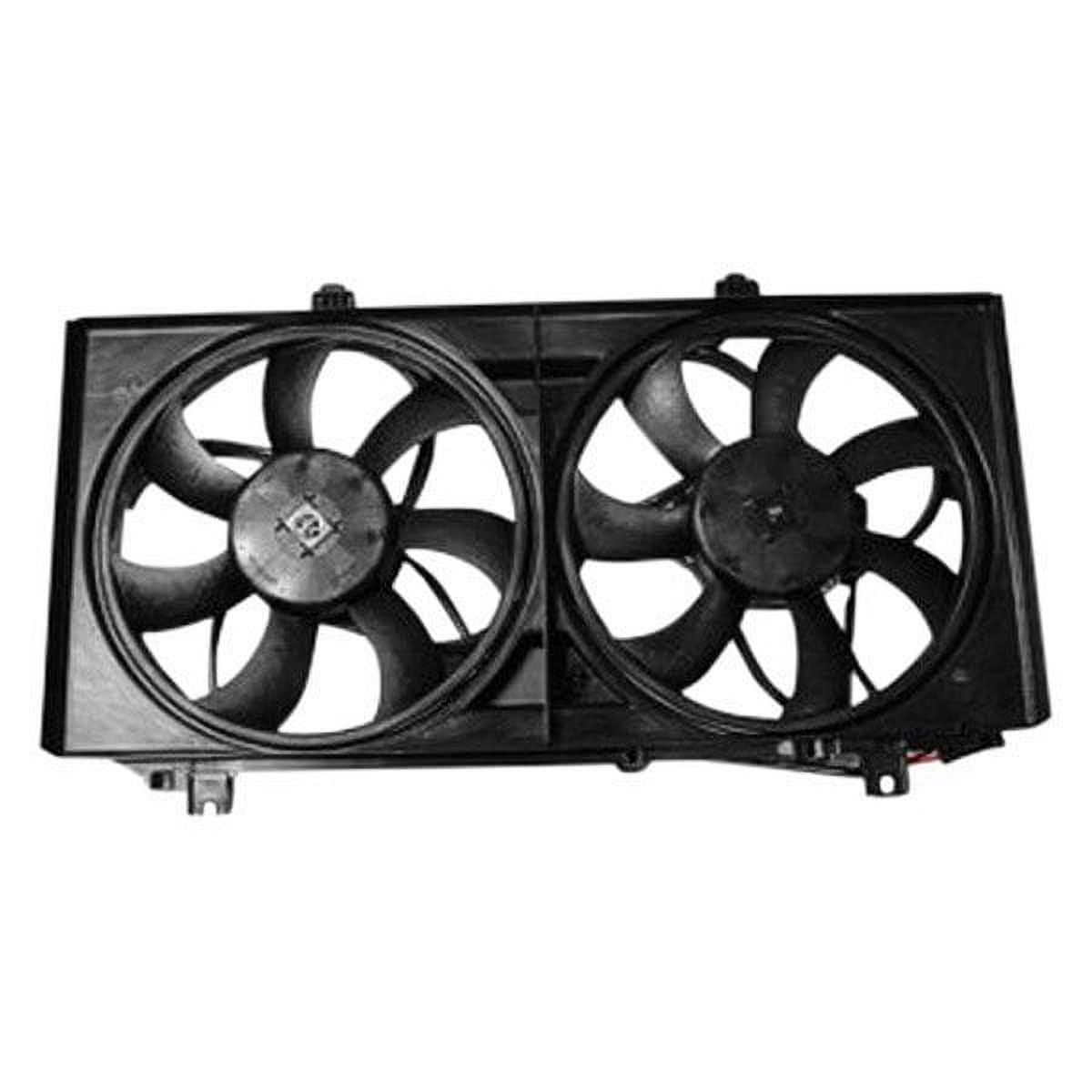 Dual Radiator and Condenser Fan Assembly for Chevy Camaro 2010-2011 ...