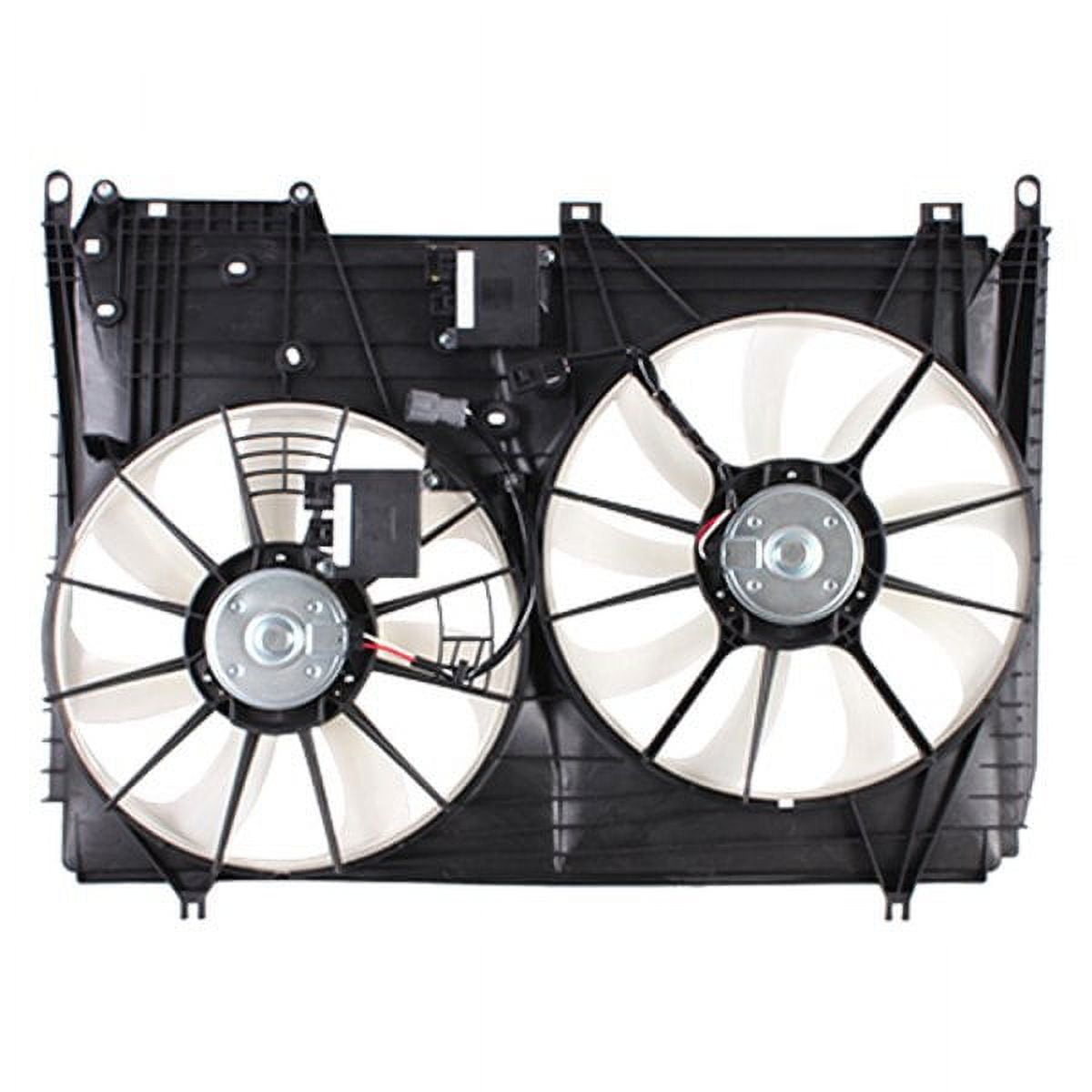 Dual Radiator and Condenser Fan Assembly for Subaru Ascent 2019 ...