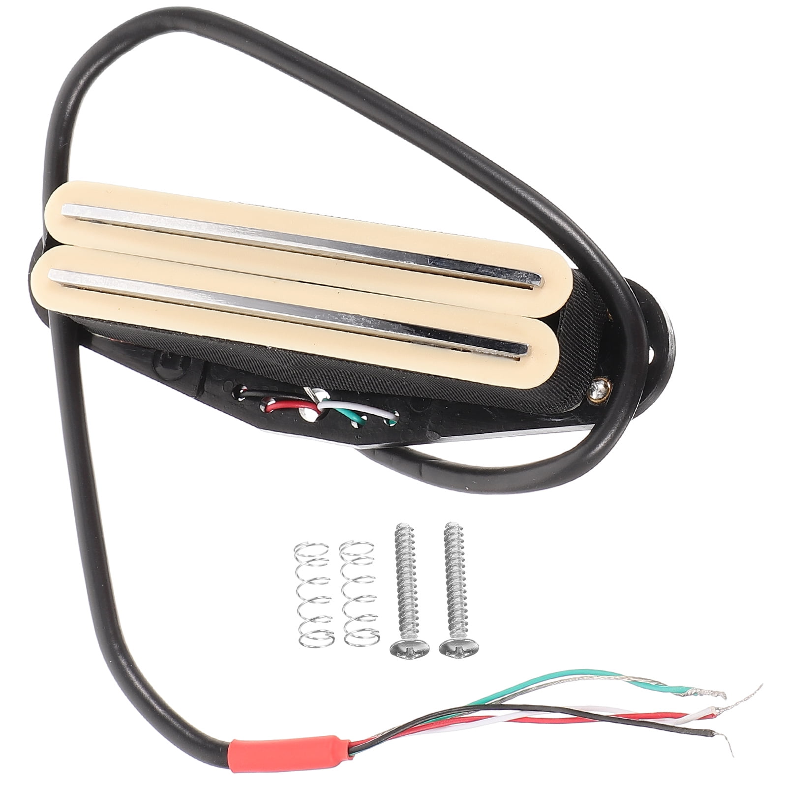 Dual Rail Pickup Metal Pickups Magnet Plastic Guitar Pickguard Dual ...