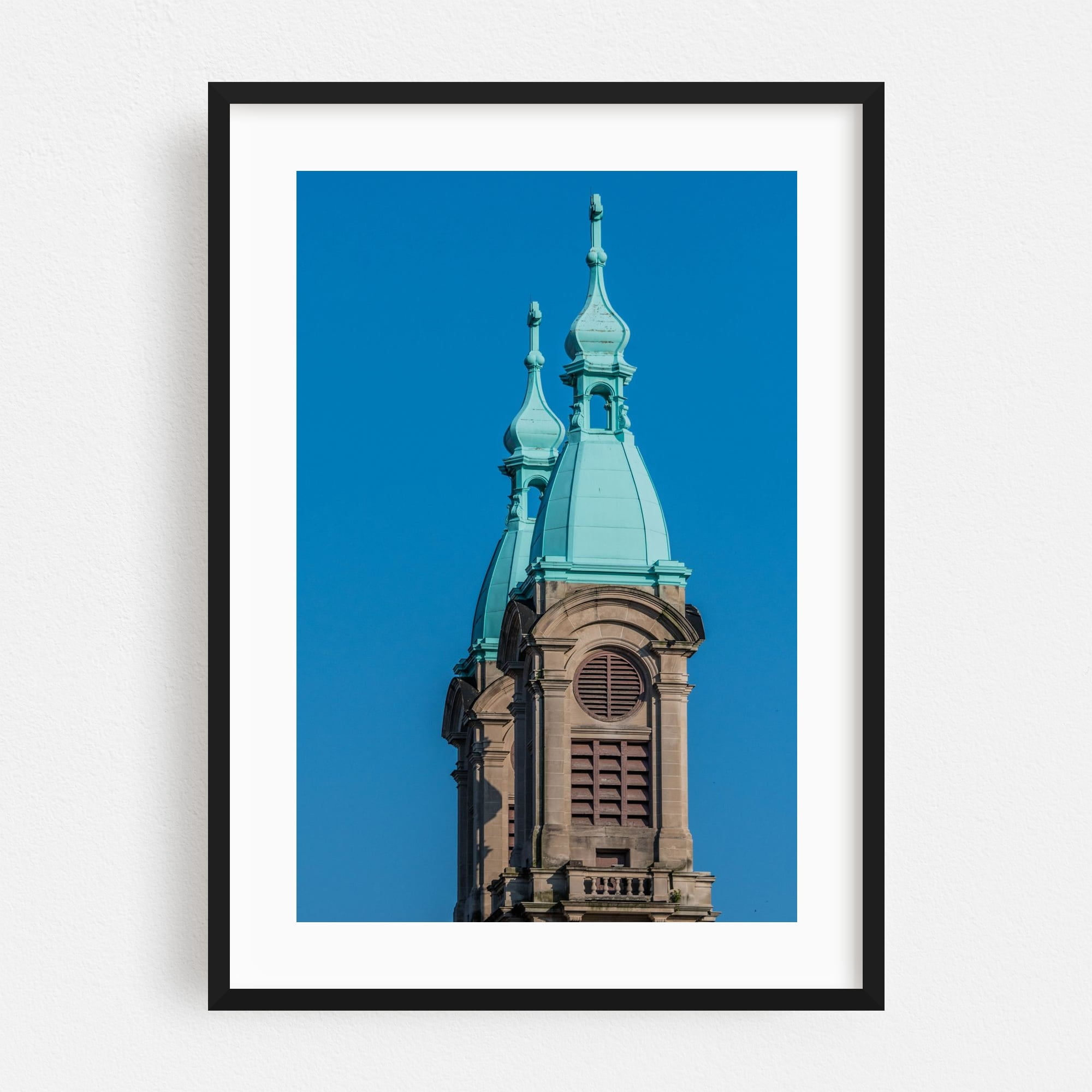 Dual Resurrection Catholic Church Steeples - Johnstown Pennsylvania ...