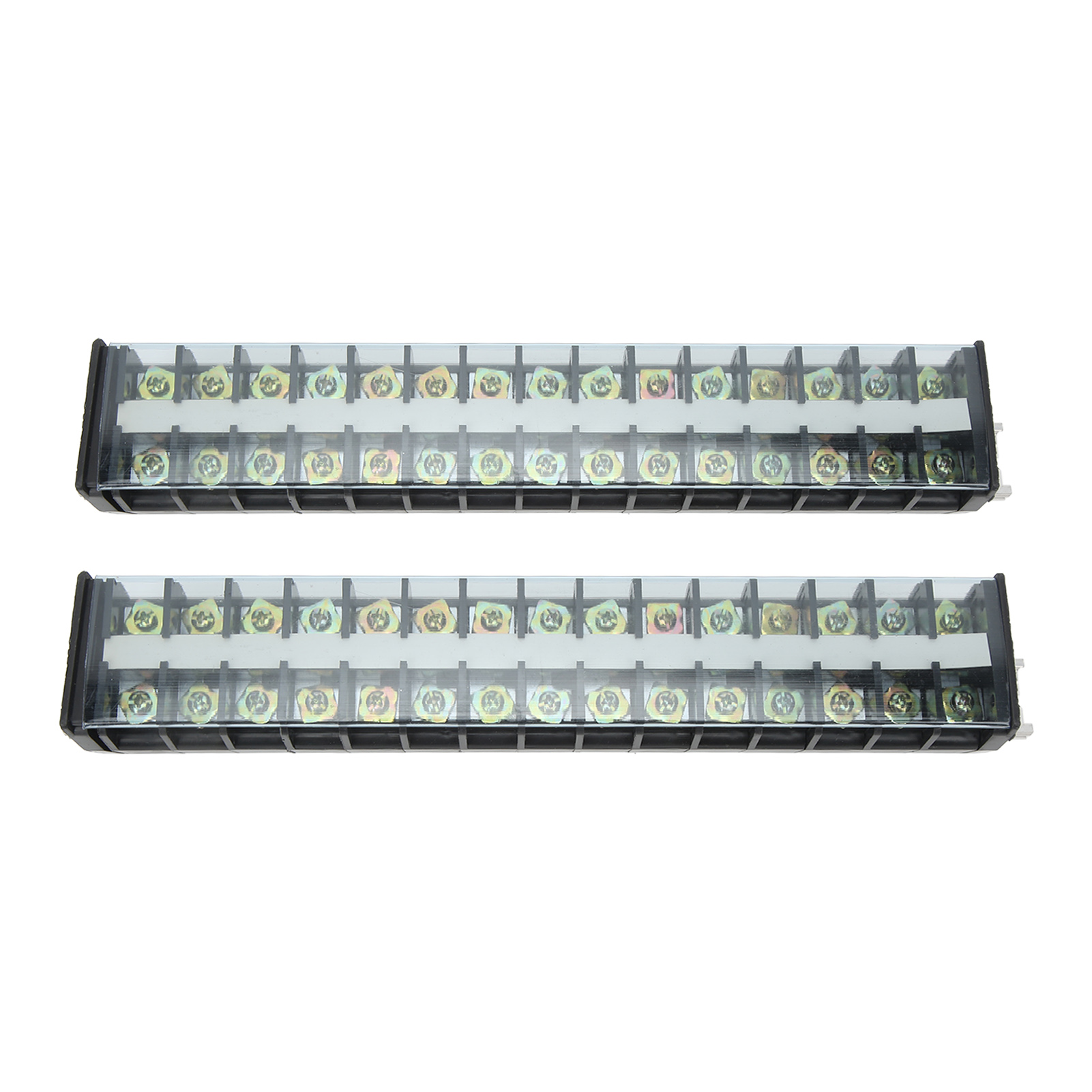 Dual Row 60A 660V Terminal Block Screw Barrier Strip for Wiring ...