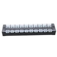 Dual Row Terminals Block Strip High Current 600v 45a Brass Contact