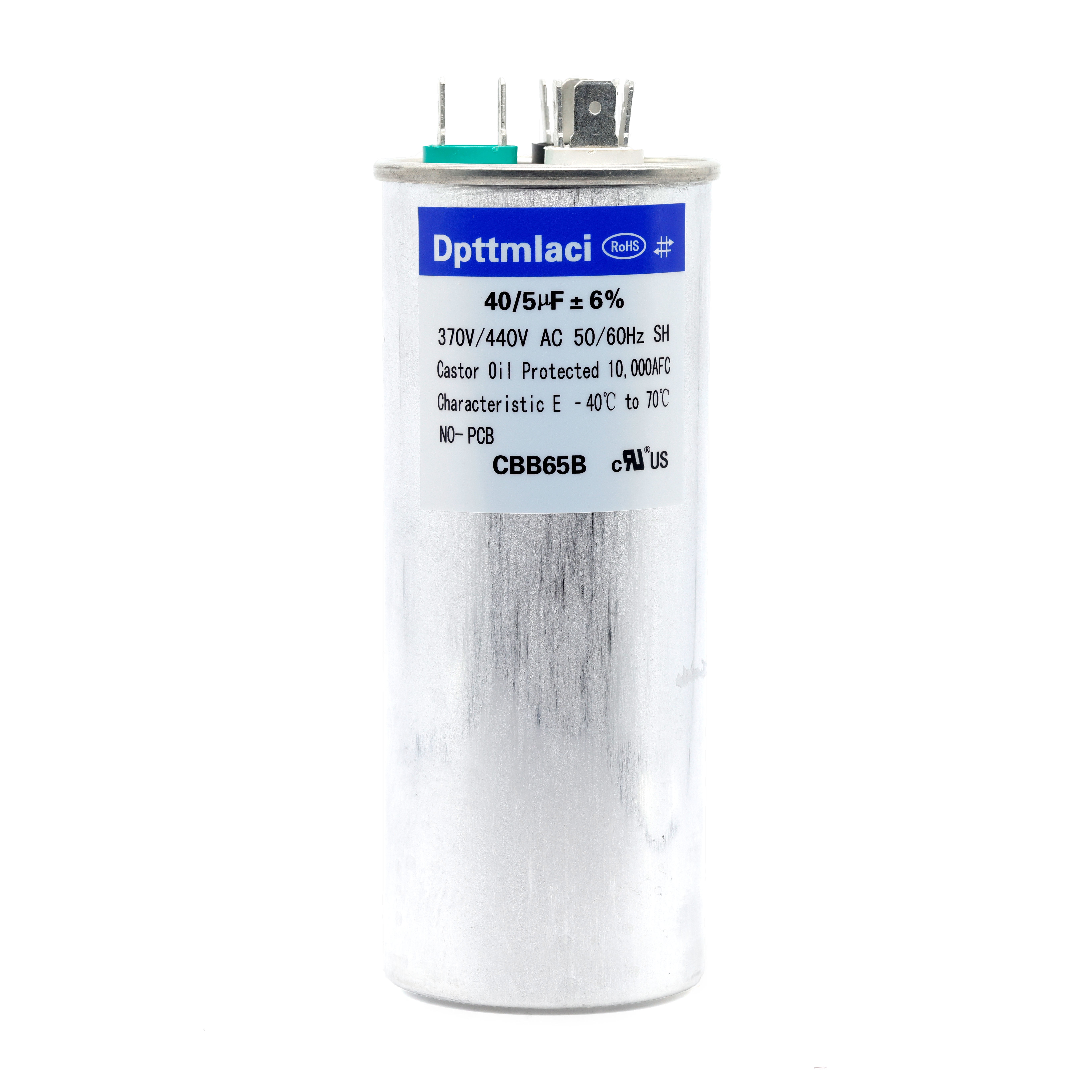 Dpttmlaci Dual Run Start Capacitor 440 V CBB65 - Walmart.com