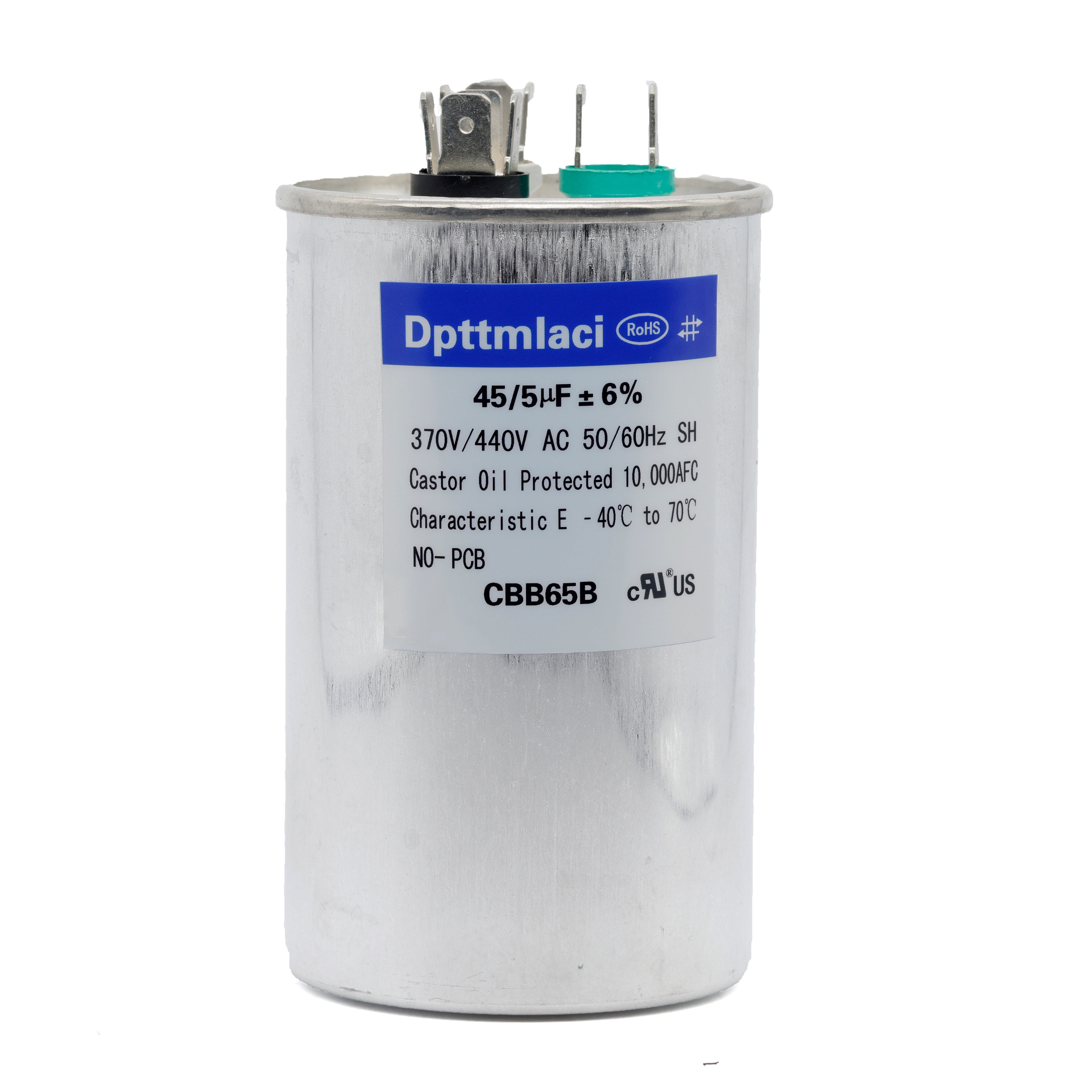 Dpttmlaci CBB65 440V Dual Run Start Capacitor - Walmart.com