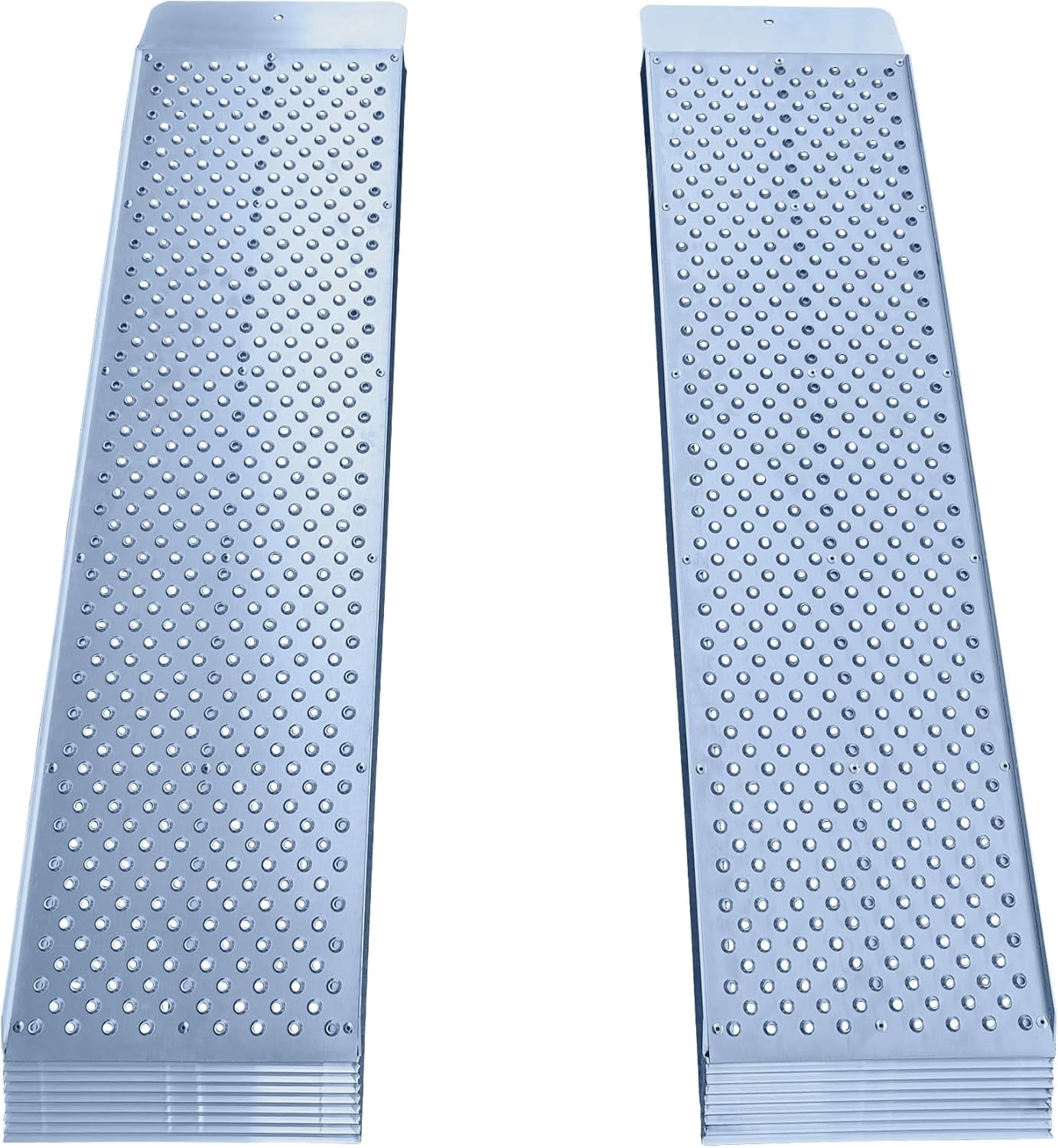 Dual Runner Shed Ramps with Punch Plate Surface & 1,500 lbs. Weight ...