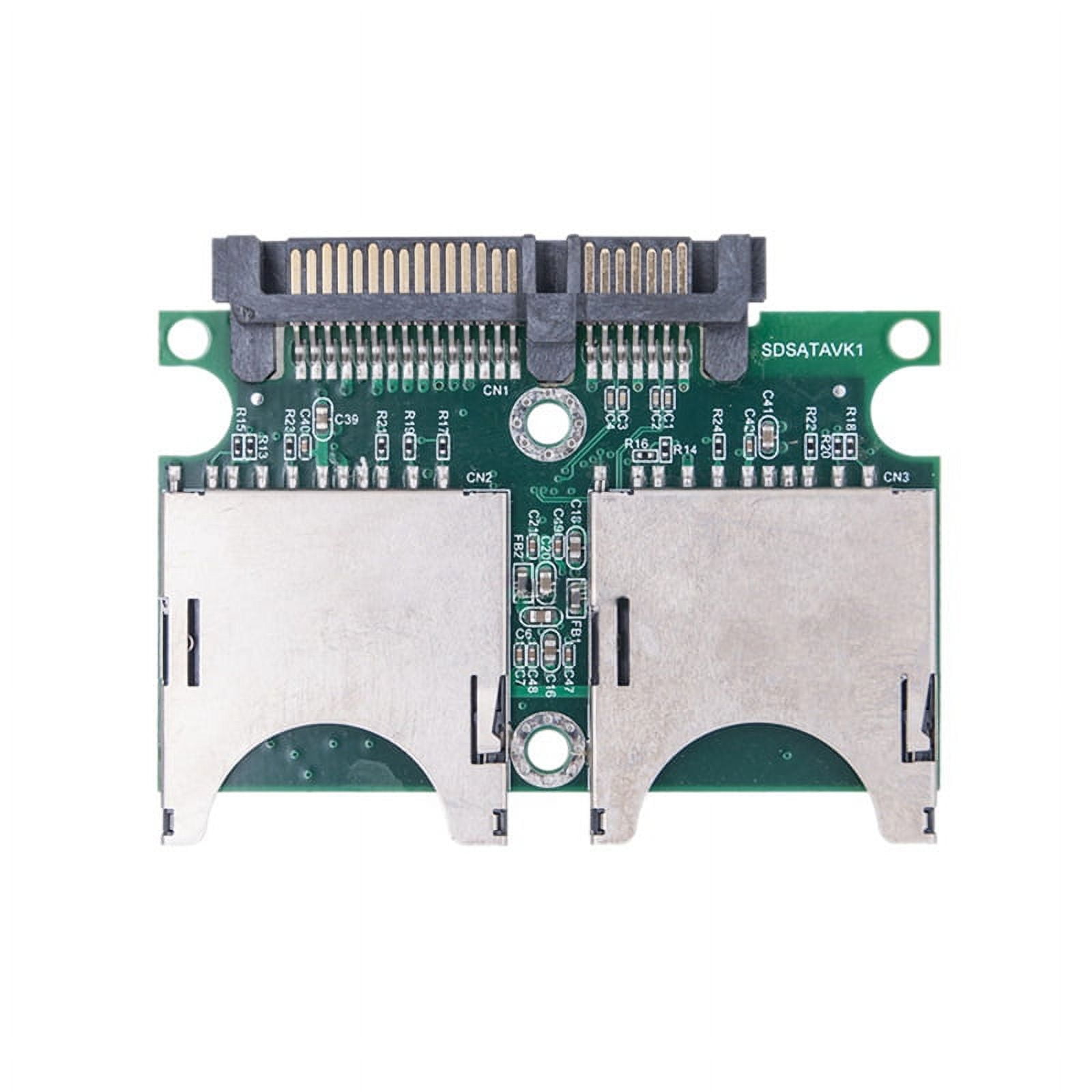 Dual SD to Converter Industrial-Grade SD to Adapter Card 15PIN+7PIN SD ...