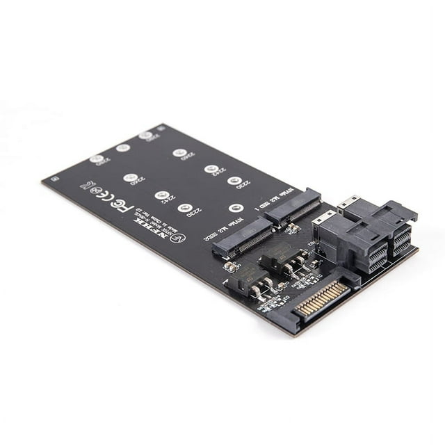 Dual SFF-8643 U.2 To NVMe M.2 NGFF SSD Adapter SSD Card Adapter For ...