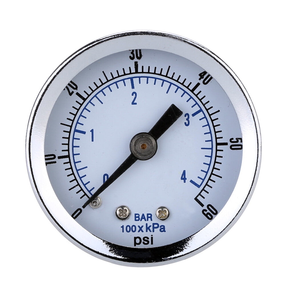 Dual Scale Pressure Gauge - Psi Pressure Gauge Industrial Pressure ...