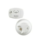 First Alert Battery Operated Smoke Alarm with Escape Light Detector ...