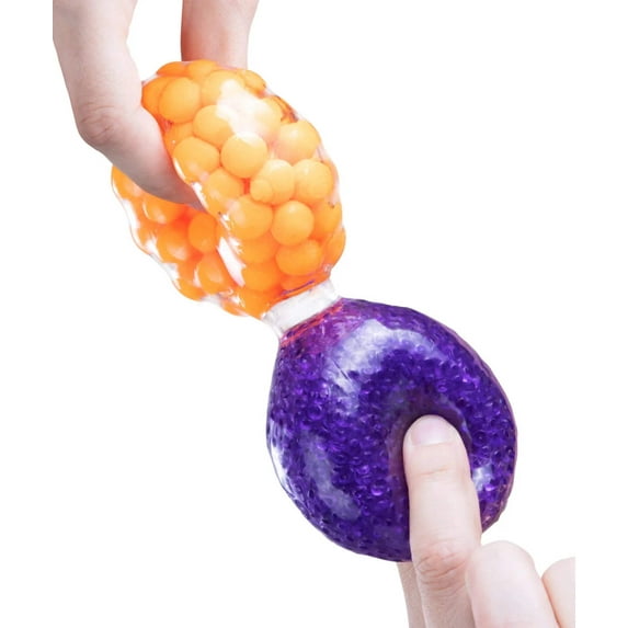 DNA Bead Ball Duo - Unique Sensory Stress Balls, Squishy & Crunchy ...