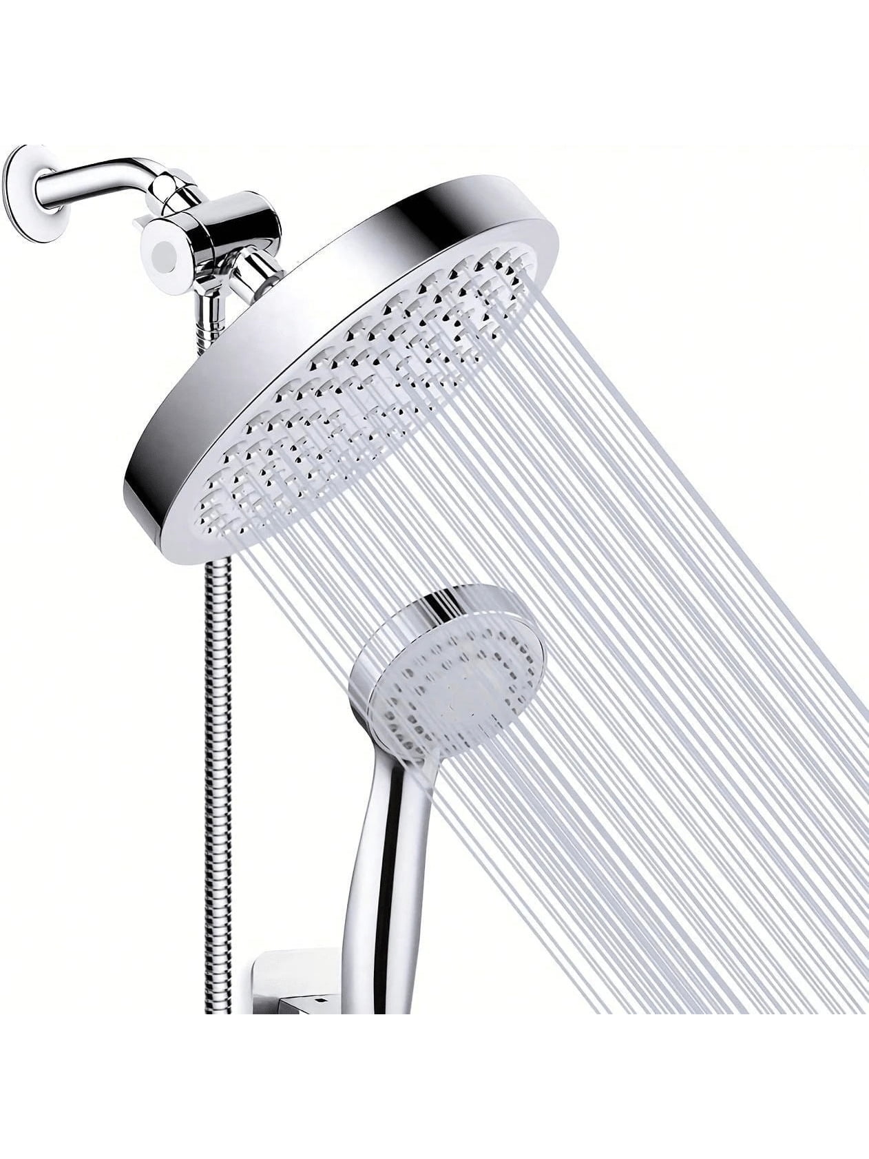 Dual Shower System - Luxurious Rainfall Experience, Equipped With 6 ...