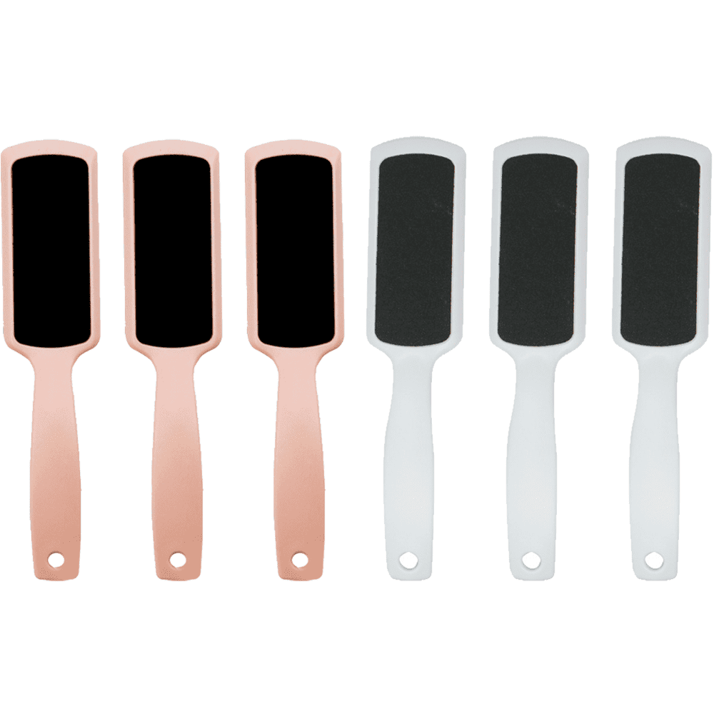 Dual-Sided Callus Remover & Foot Scrubber for Smooth Skin 6-Piece ...