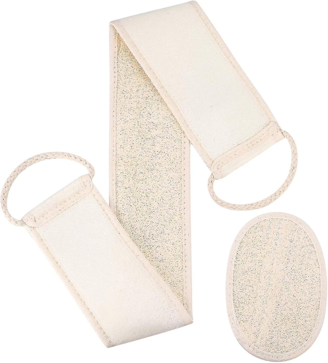 Dual-Sided for Customized Experience, Exfoliating Loofah Back Scrubber ...
