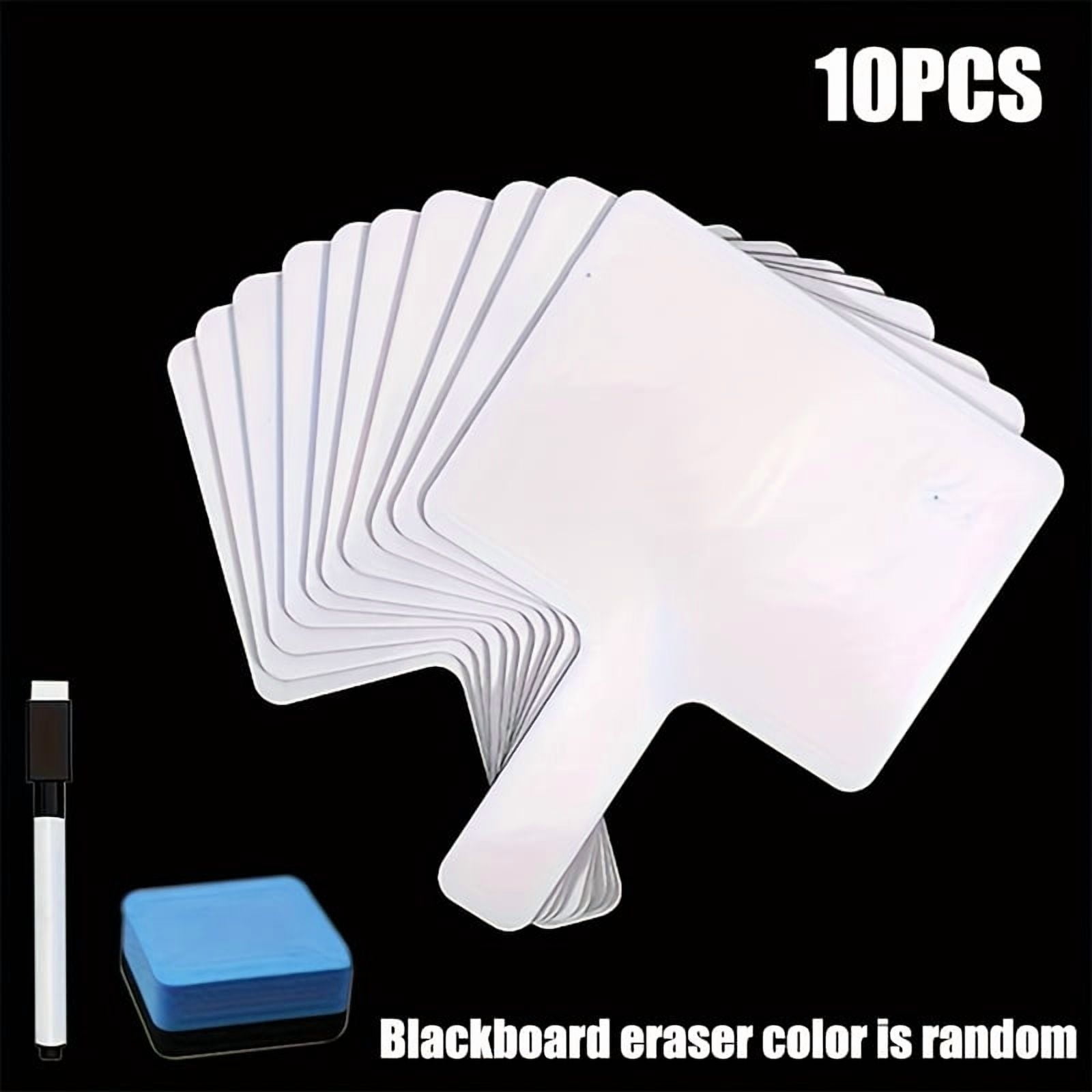 Dual-Sided Dry Erase Answer Board Set - Handheld Whiteboard for ...