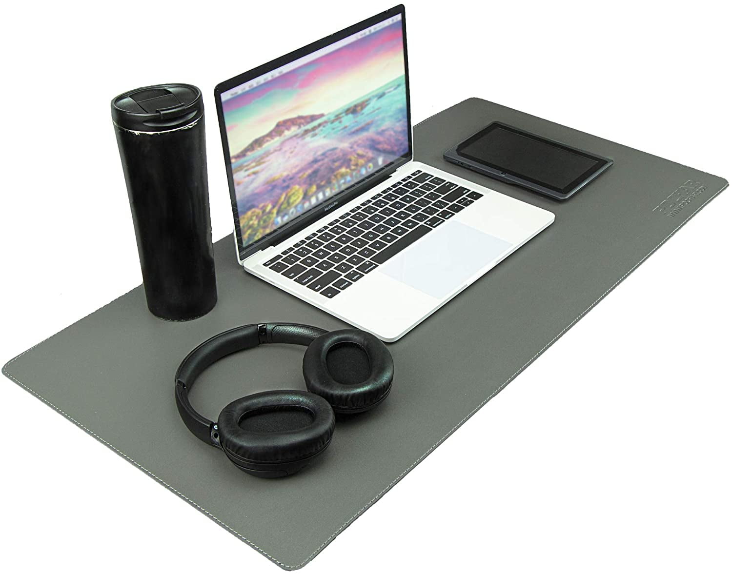Dual Sided PU Leather Desk Pad 31.25'' x 15.6'' - Extra Large Portable ...
