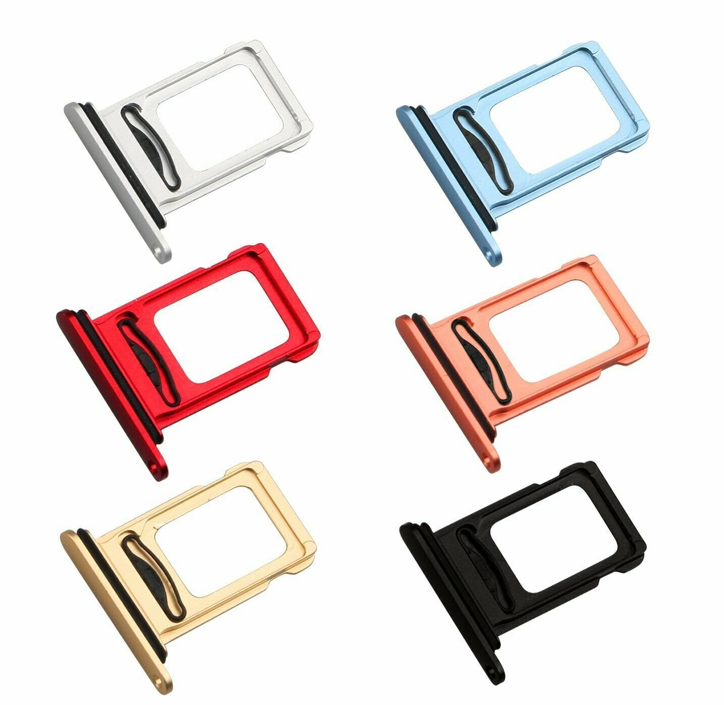 Dual Sim Card Holder Tray Nano Waterproof For iPhone 13 14 15 Pro Max ...