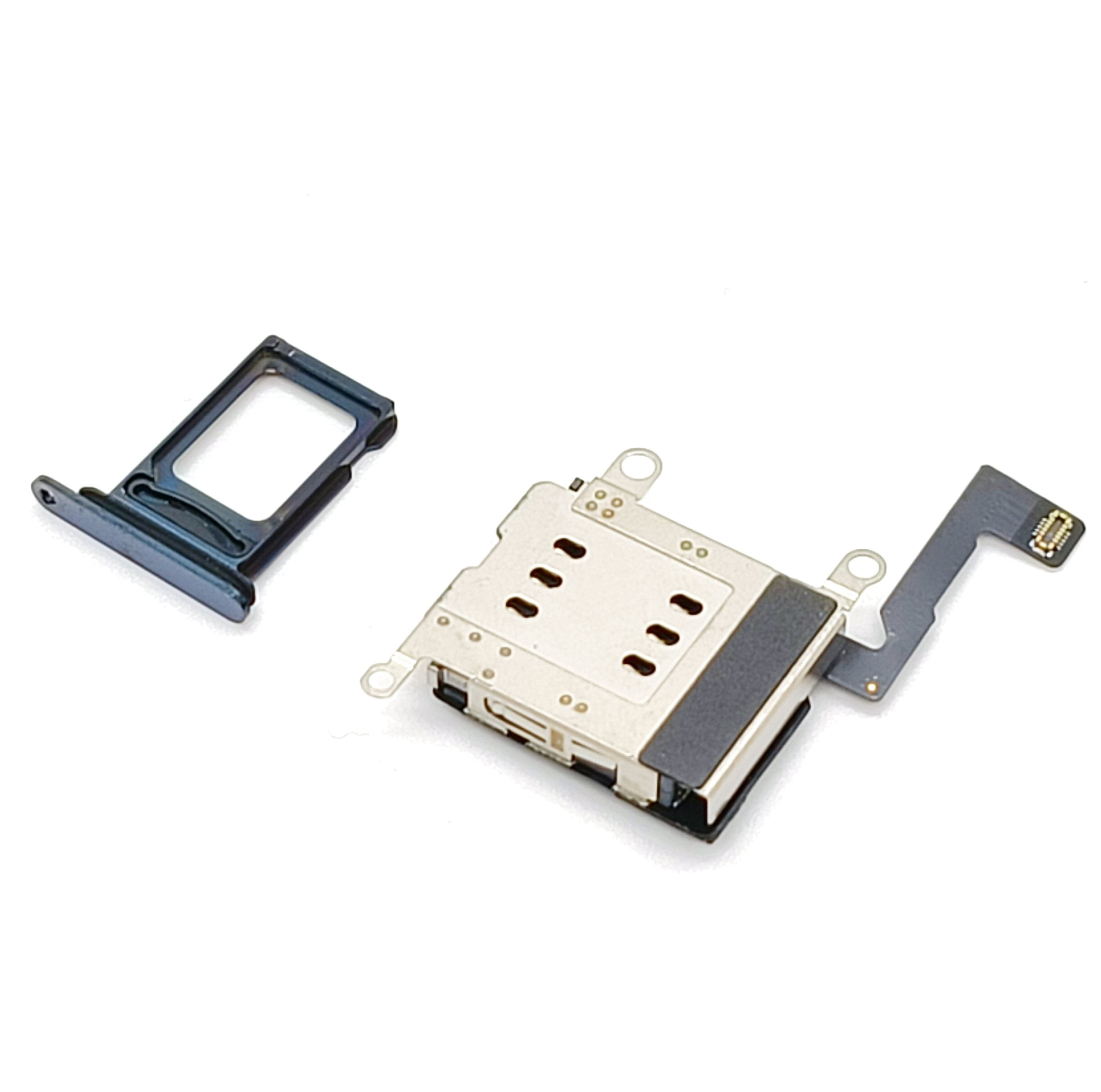 Dual Sim Tray Compatible With iPhone 12 Pro Max Blue Sim Card Reader ...
