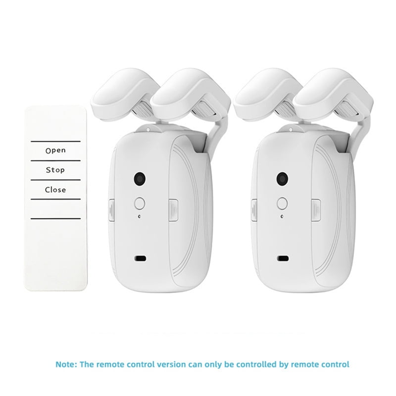 Dual Smart Curtains Robot Roman Rod Track Automatic Curtain Opener ...