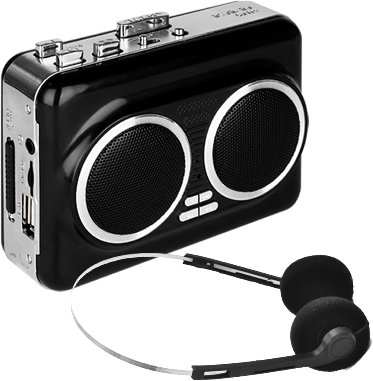 Dual Speaker Pure Stereo &Auto Reverse Cassette Player，Portable ...
