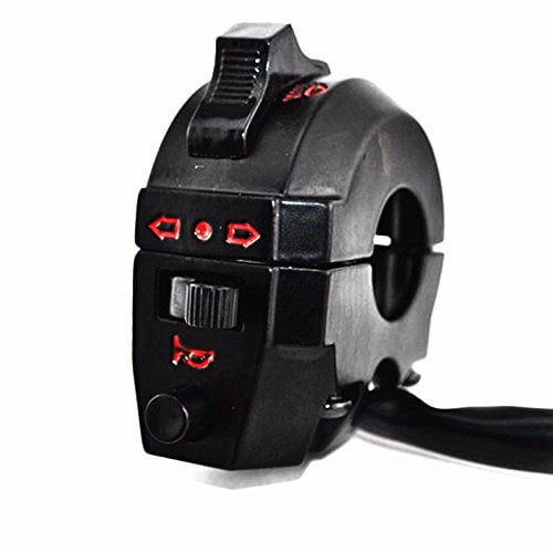 Dual Sport Control Left Switch Light Turn Signal Horn Motorcycle Dirt ...
