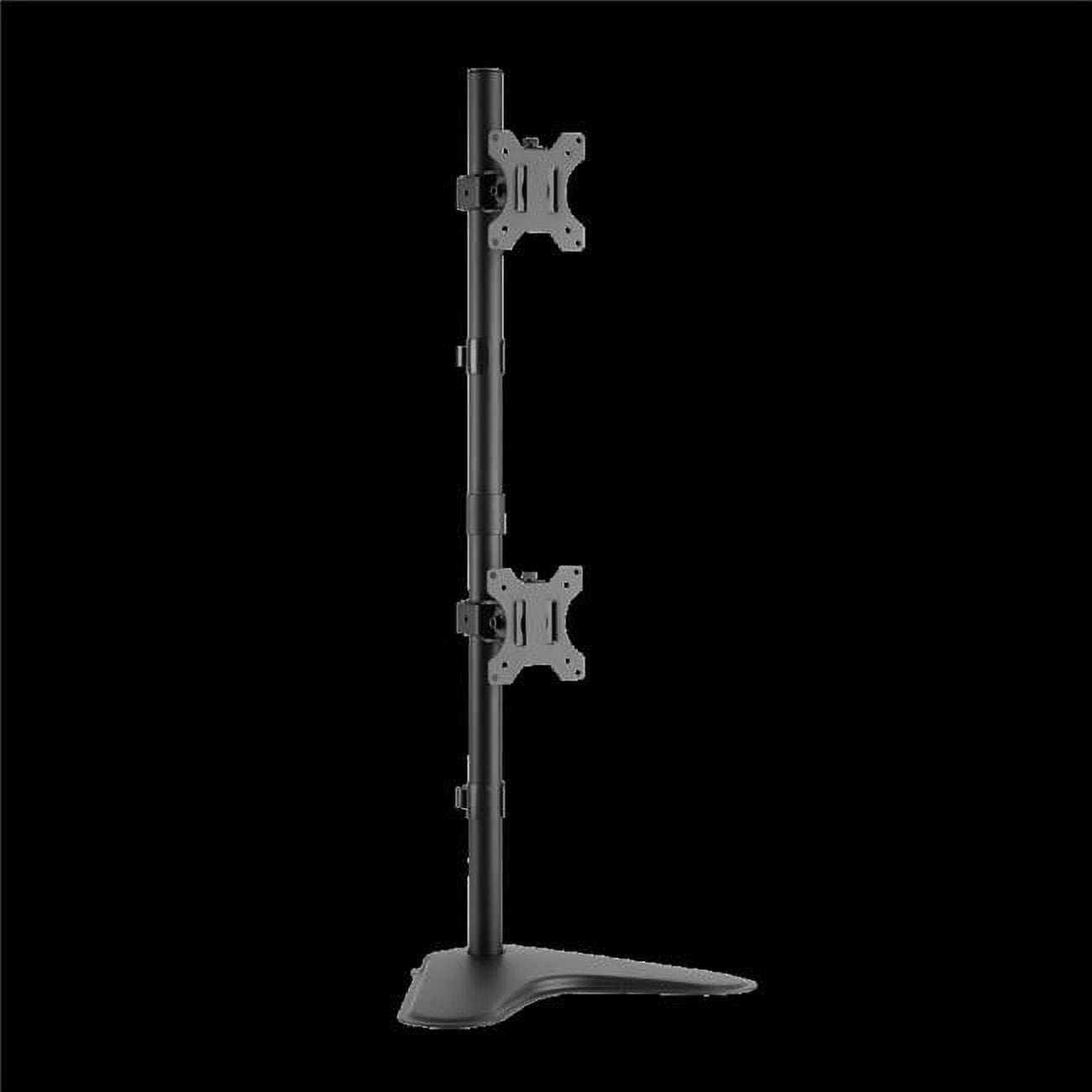 Dual Stack Monitor Desk Stand for 13-32 in. Tilt Swivel Rotate ...