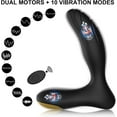 Dual Stimulor Toys Handheld Prostata Massaging Toy Pleasure Whisper