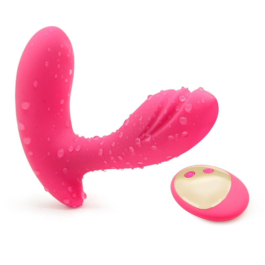 Dual Suck Lick Toy Modes Thrusting Powerful Rotating Rabbit Thruster